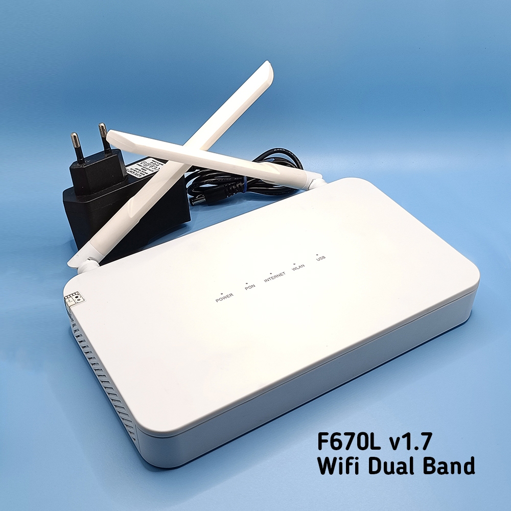 Jual Router ZTE F670L v1.7 Dual Band Wifi | Shopee Indonesia