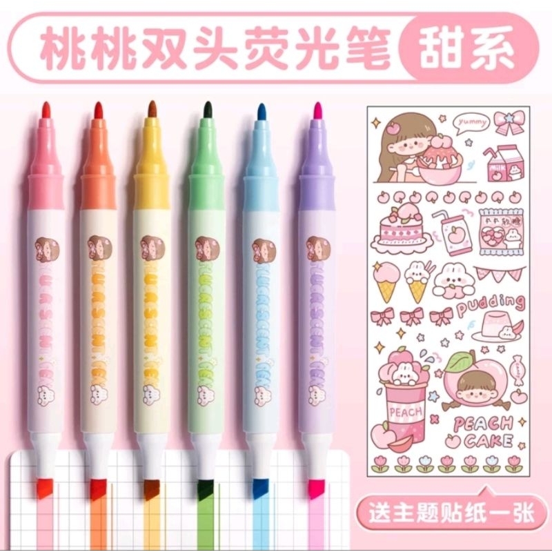 Jual Spidol Warna Pastel Nana Lucu | Spidol Decorating Diary | Shopee ...