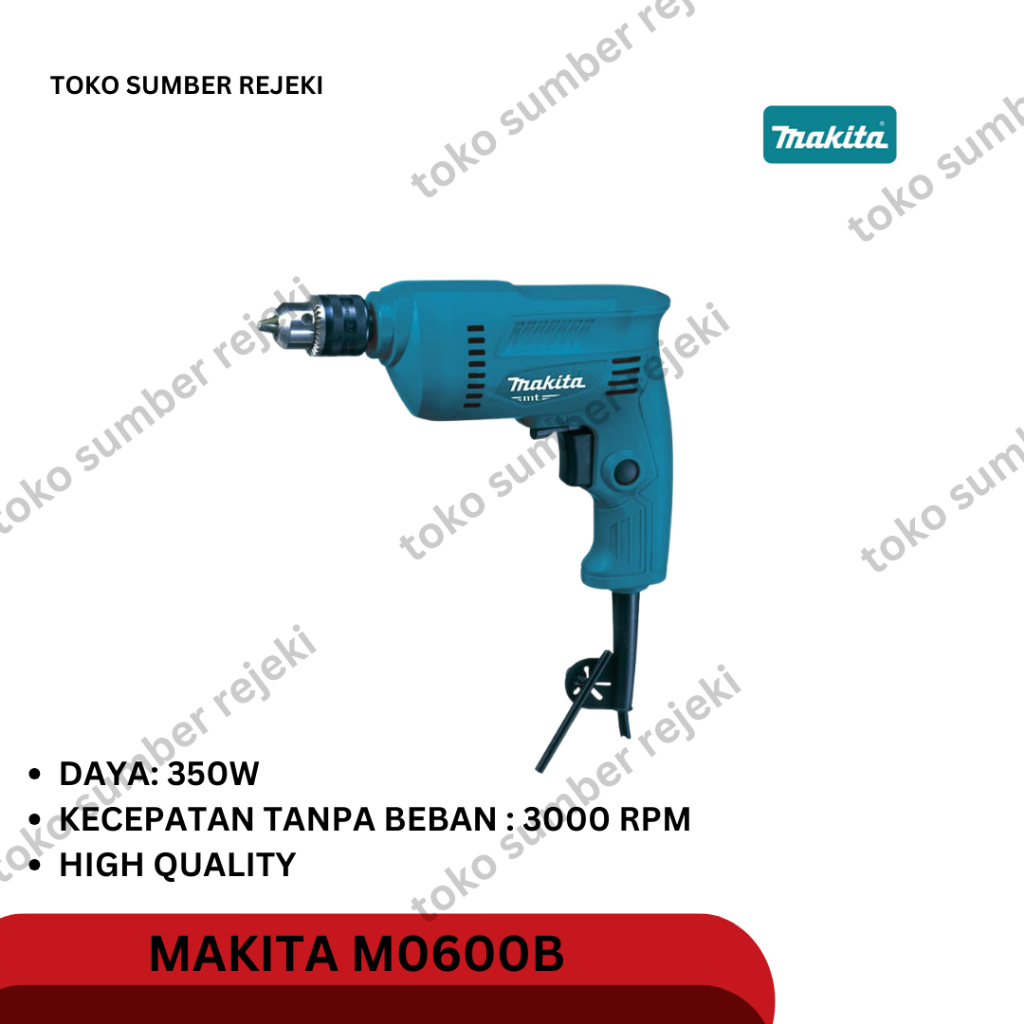 Jual MAKITA M0600B Mesin bor M0600B besi kayu tangan 10mm drill M0600B | Shopee Indonesia