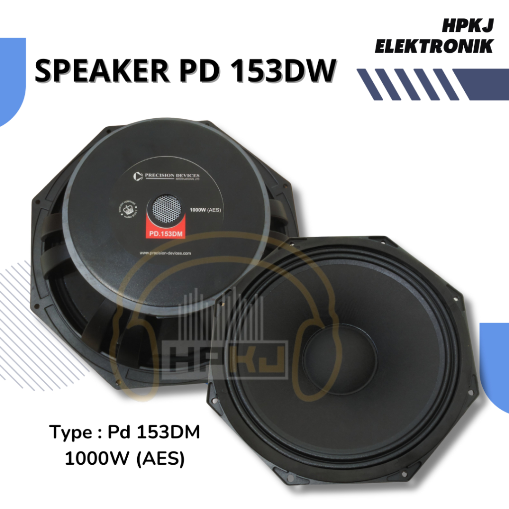 Jual SPEAKER KOMPONEN 15 INCH PD 153DW SPIKER PD 153DW | Shopee Indonesia