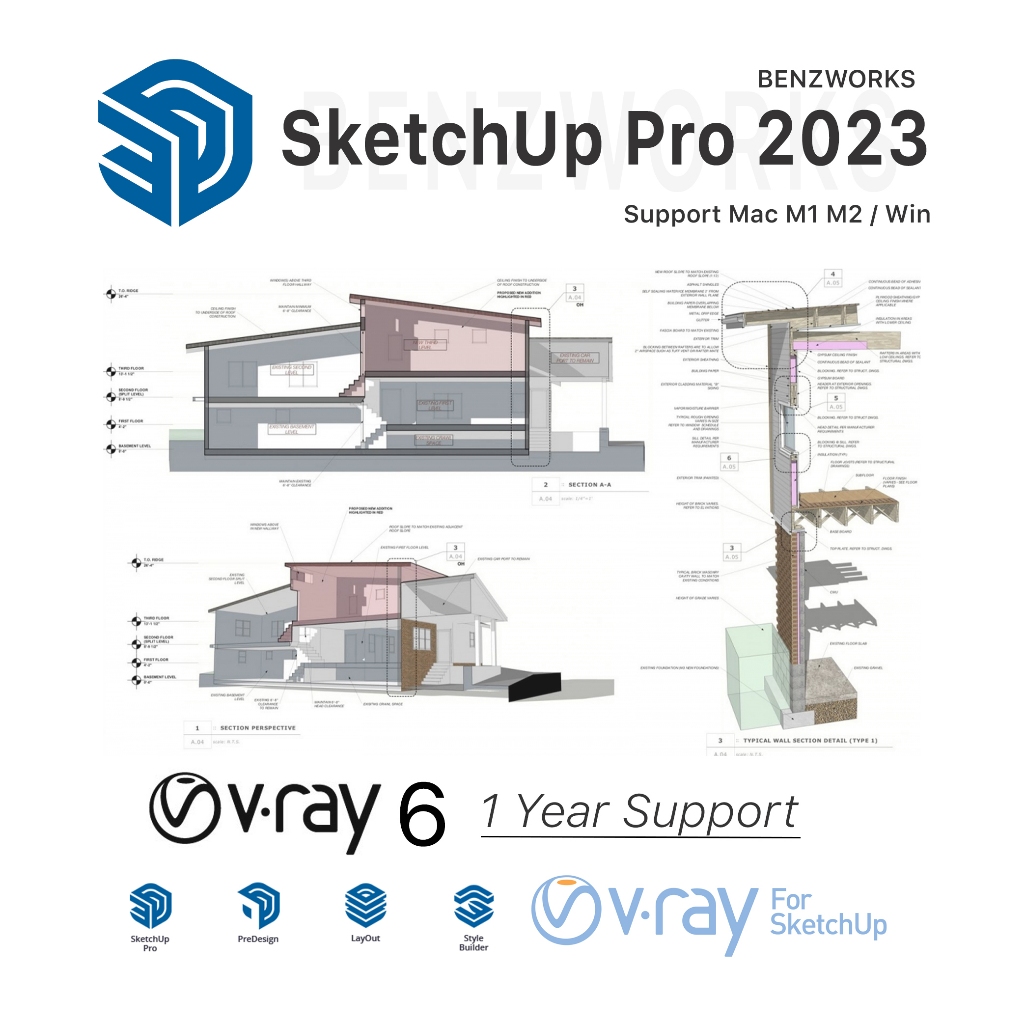 Jual SKETCHUP PRO VRAY 6 MAC M1 M2 M3 1 YEAR | Shopee Indonesia