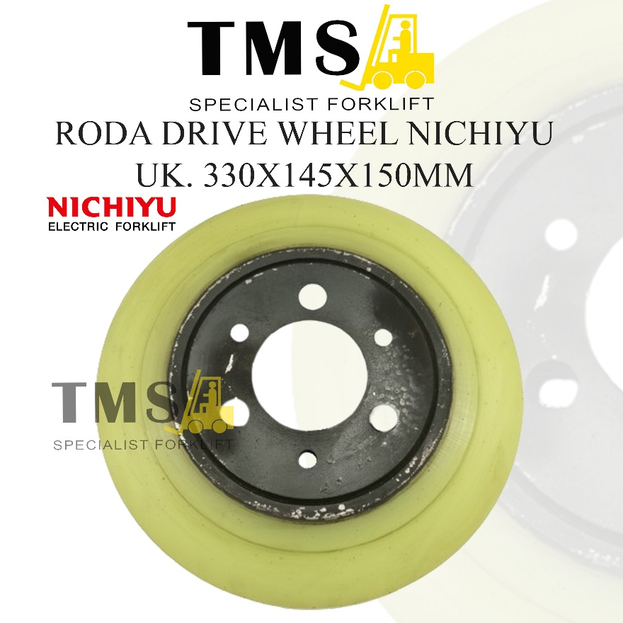 Jual Roda Drive Wheel Nichiyu Forklift FBR uk. 330x200x150 mm | Shopee Indonesia