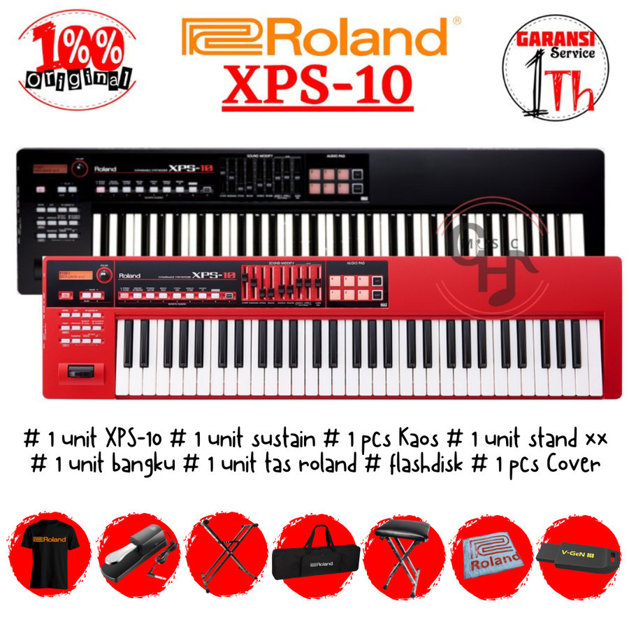 Jual Roland XPS10 Synthesizer Keyboard 61 keys Roland XPS-10 | Shopee ...