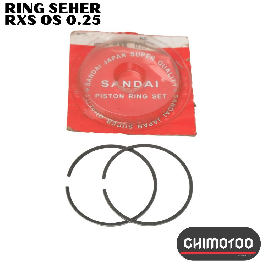 Jual Ring Seher Piston Yamaha Rxs Rx S Rx Special Os Oversize Ukuran 0. ...