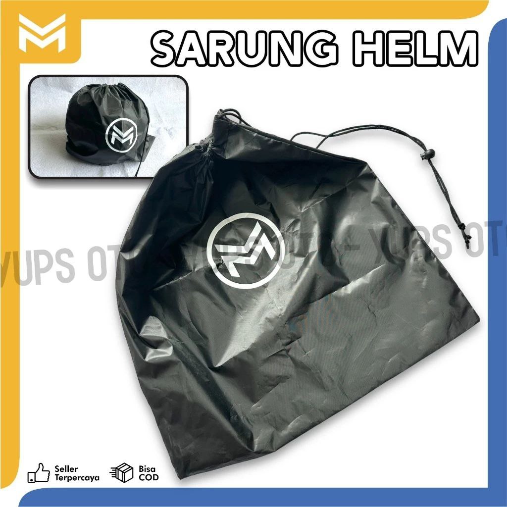 Jual SARUNG HELM ANTI AIR COVER HELMET TAS ANTI AIR HUJAN WATERPROOF ...