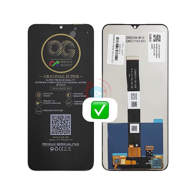 Jual LCD XIAOMI REDMI 9A / 9C OG ORI SUPER FULLSET TOUCHSCREEN | Shopee ...