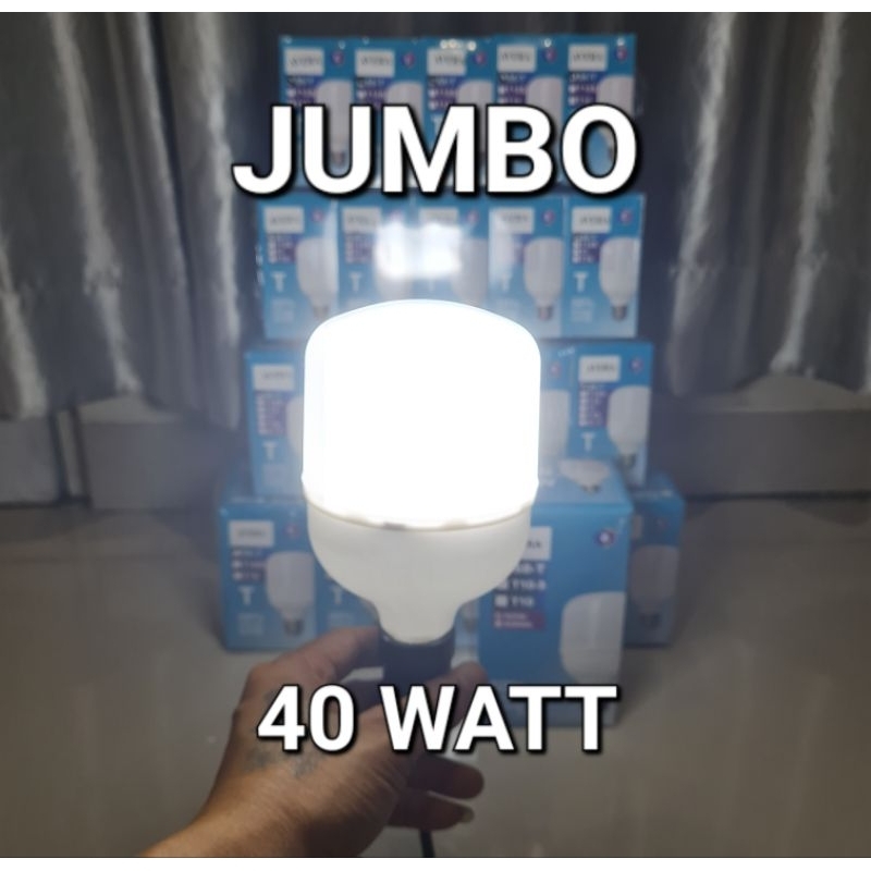 Jual LED TABUNG LAMPU JUMBO 40 Watt AVERA 88% HEMAT ENERGI SUPER TERANG | Shopee Indonesia