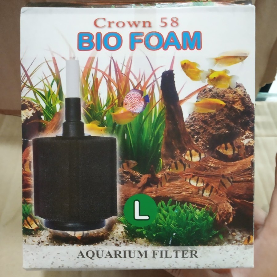 Jual Bio Foam Size L Filter Aquarium Aquascape Ikan Hias BioFoam Bio ...