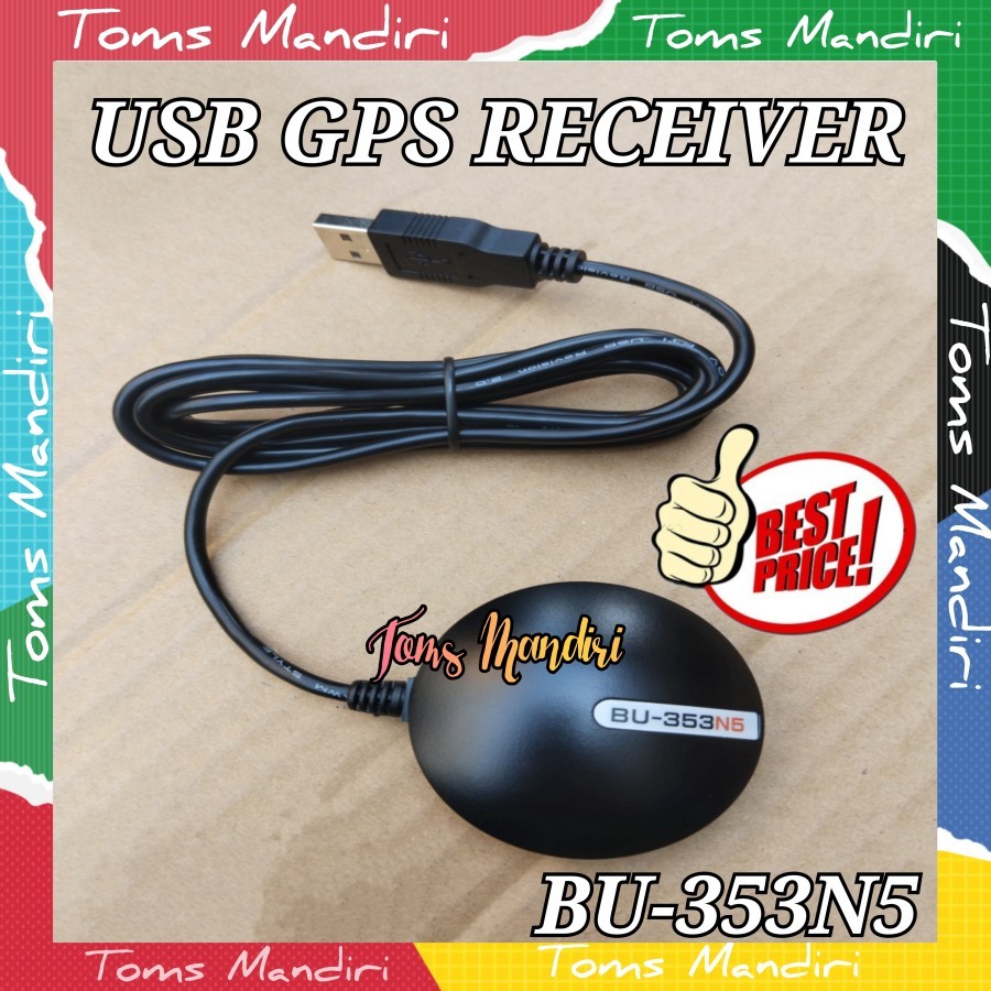 Jual BU-353N5 USB GPS RECEIVER / GPS RECEIVER USB BU-353N5 | Shopee Indonesia