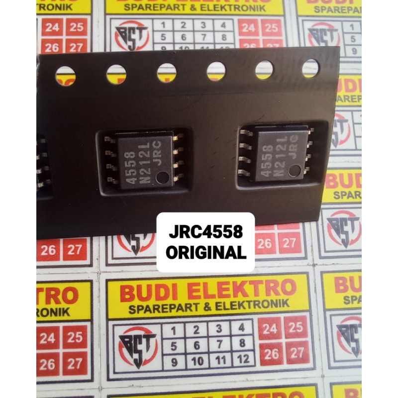 Jual SMD JRC4558 SMD 4558 JRC 4558 ASLI ORIGINAL | Shopee Indonesia