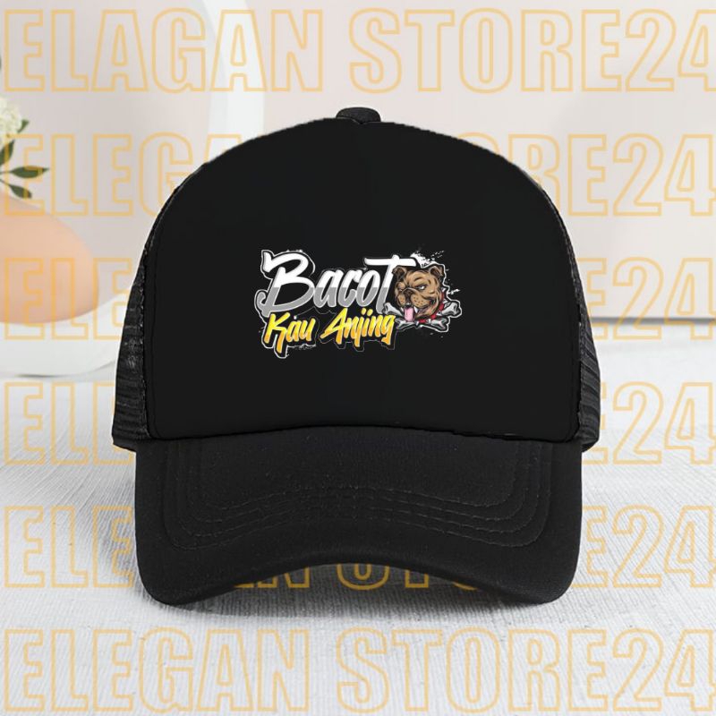 Jual topi tracker CUSTOM KATA KATA Topi Jaring Topi Chrome Topi Trucker ...