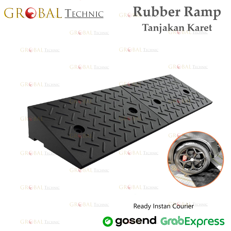Jual Safety Rubber Ramp / Tanjakan Karet Rubber Alas Pijakan Miring ...