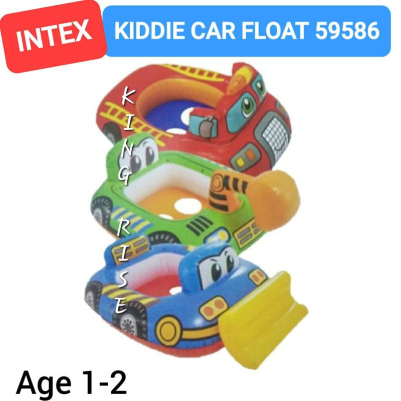 Jual INTEX Kiddie Car Float/ Pelampung Ban Renang Bayi 59586 - ORI ...