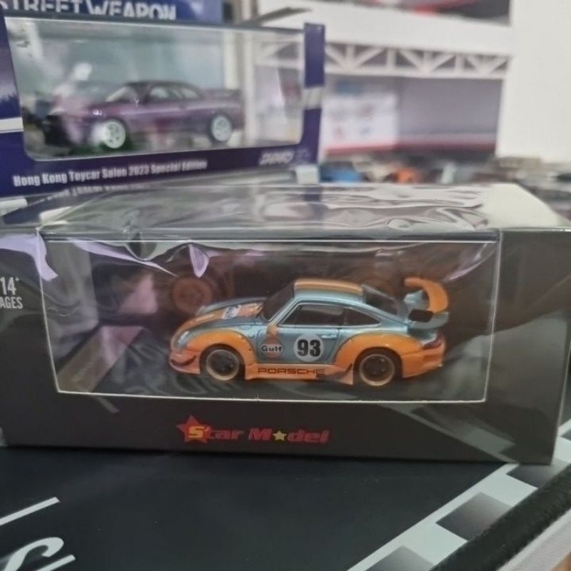 Jual STAR MODEL PORSCHE RWB GULF SEALED | Shopee Indonesia