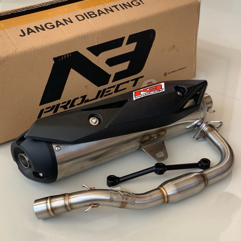 Jual KNALPOT STD RACING N3 PROJECT NMAX NEW/AEROX/VARIO/YAMAHA/HONDA 150cc | Shopee Indonesia