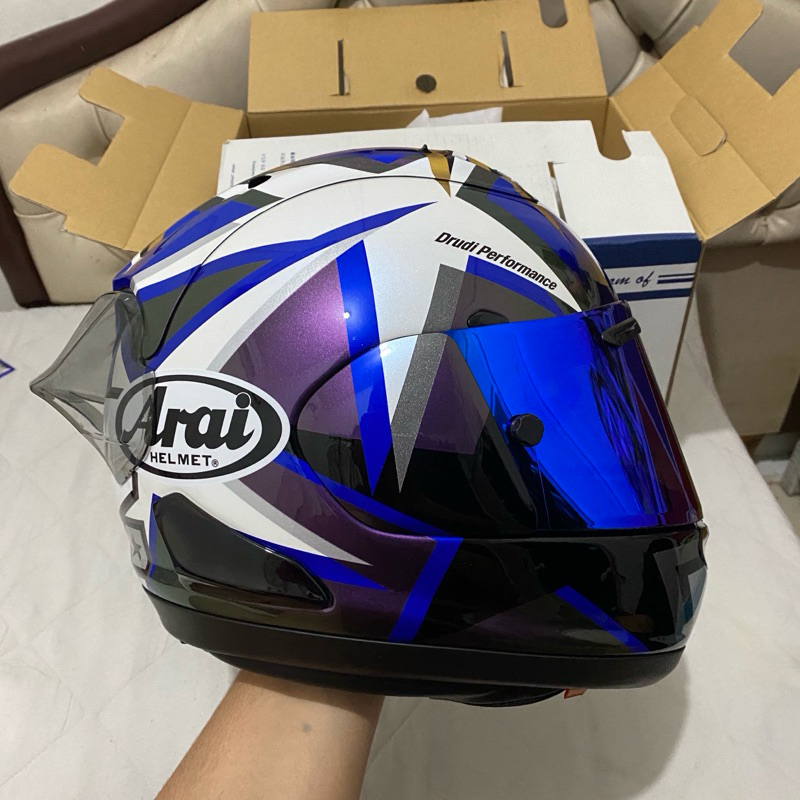 Jual ARAI RX7X MAVERICK GP4 | Shopee Indonesia