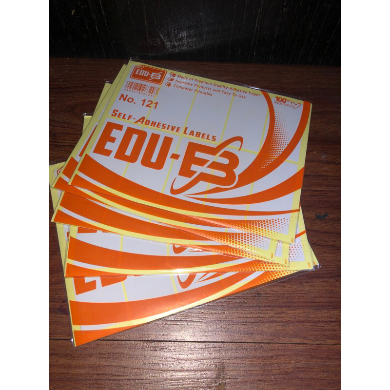 Jual 5pack Label kertas 121 Edu-B label undangan | Shopee Indonesia