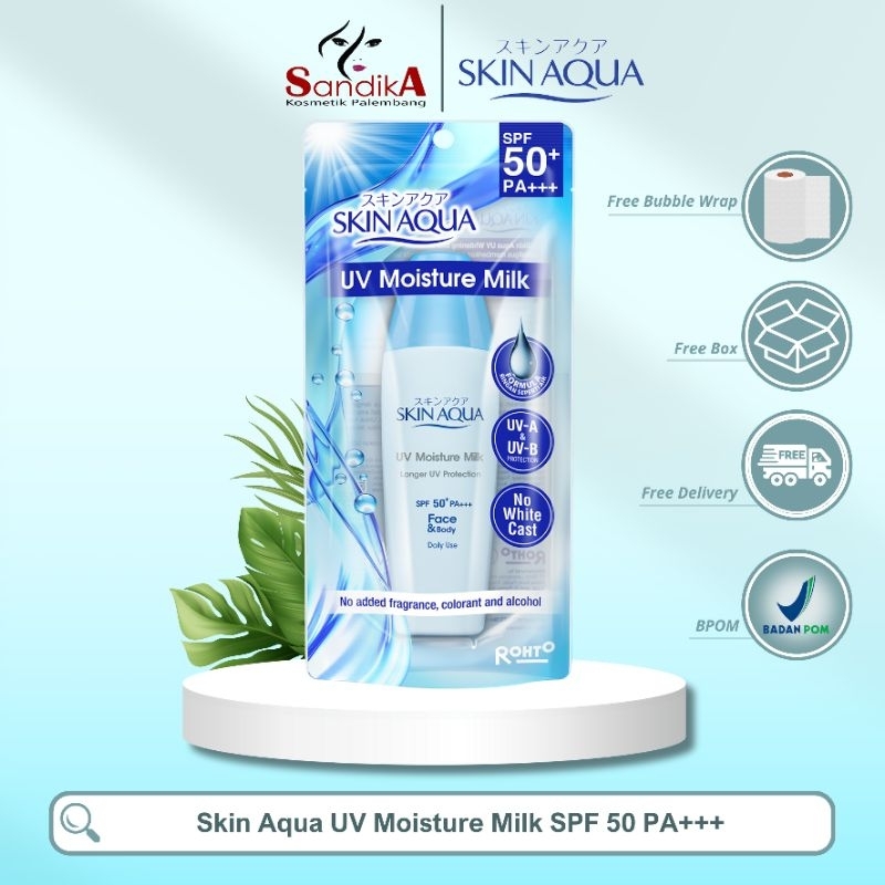 Jual Skin Aqua UV Moisture Milk SPF 50 PA+++ 40g (100% Original ...