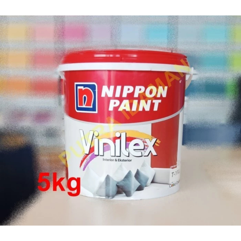 Jual Cat Tembok Interior Vinilex Kembang 5000 Nippon Paint 5 Kg | Shopee Indonesia