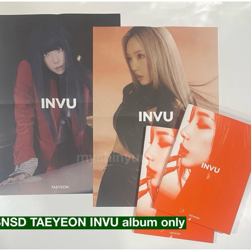 Jual [READY] SNSD TAEYEON INVU album only | girls generation official kpop wts cd murah poster ...