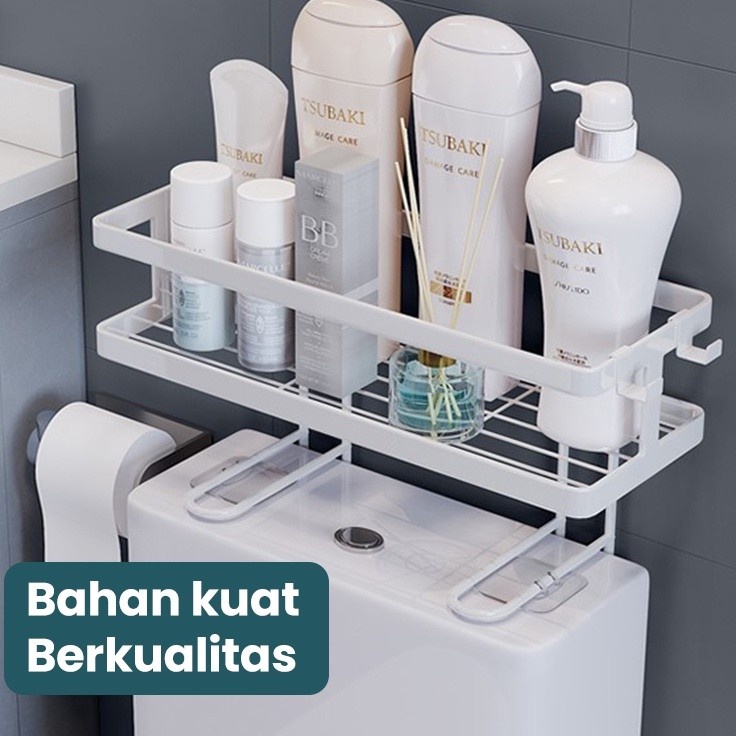 Jual Ssq HBS Rak Toilet Satu Susun Rak Toilet Closet WC Rak Kamar Mandi ...