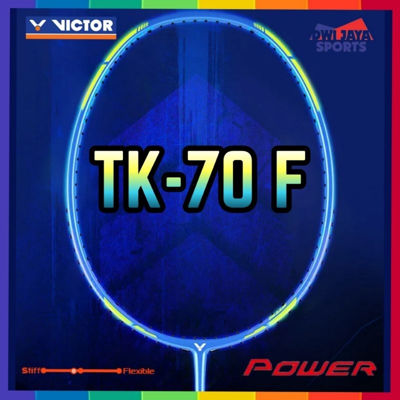 Jual Victor Thruster K 70 | TK-70 F Badminton Racket | Shopee Indonesia