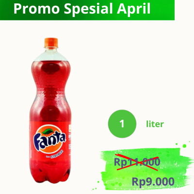 Jual Minuman Bersoda Fanta 1 Liter dan 1,5 Liter | Shopee Indonesia
