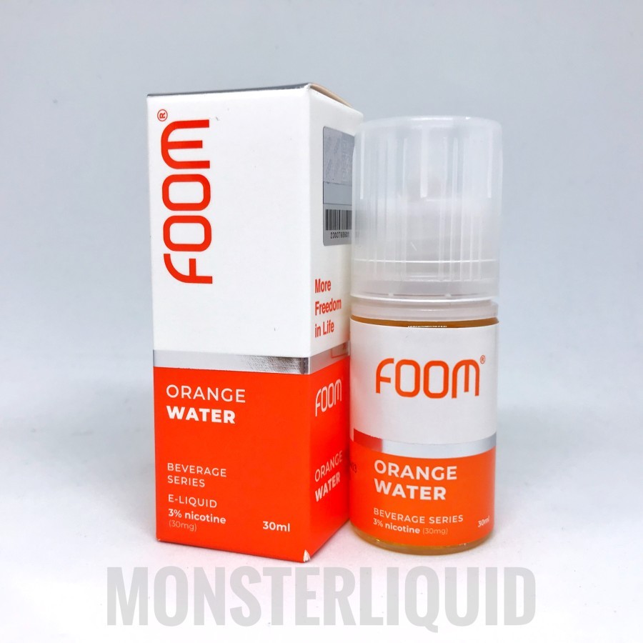 Jual SALT FOOM BEVERAGE SERIES ORANGE WATER BY FOOM LAB 30MG 30ML ...