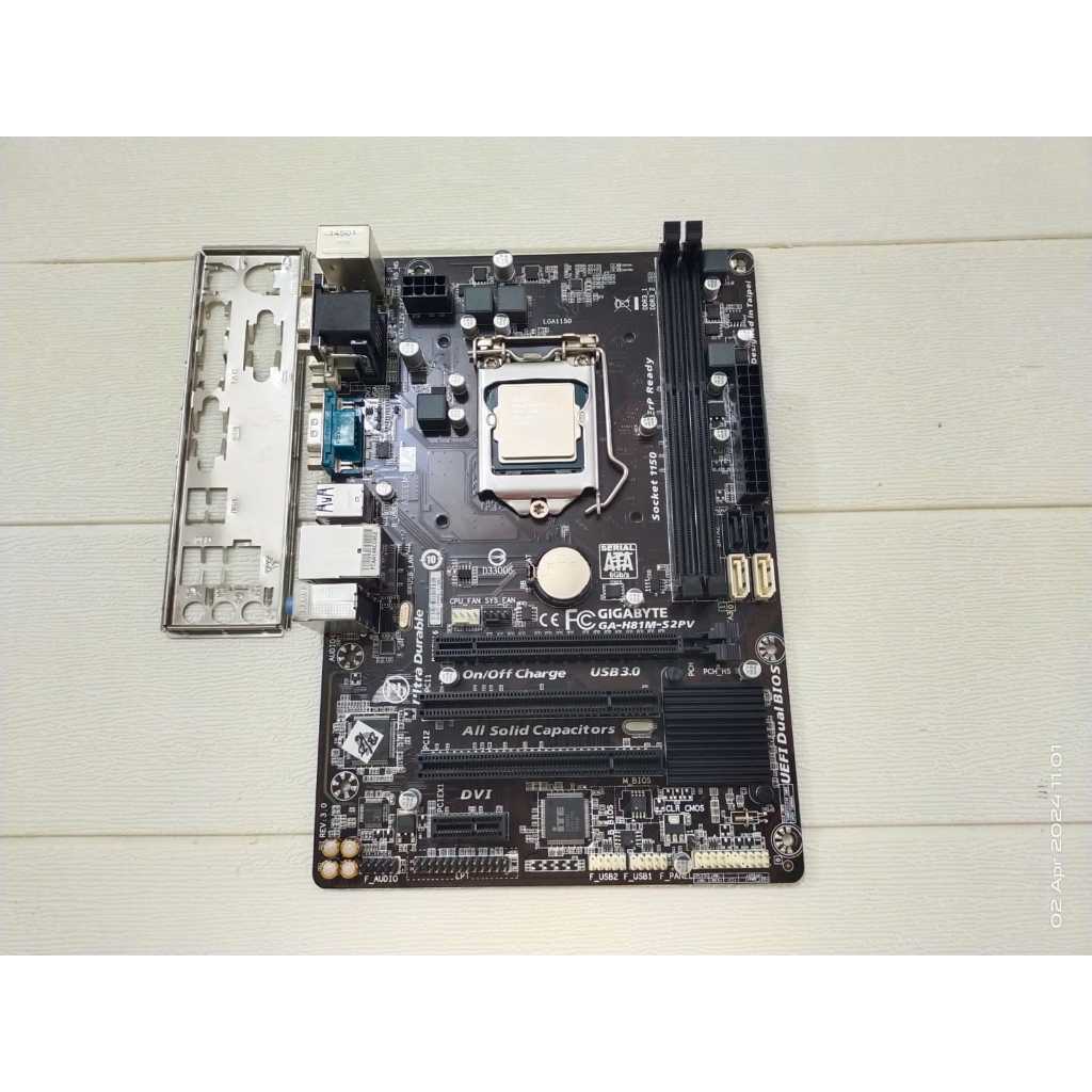 Jual Paket Motherboard H81 Procesor intel core i5 4670 3.40 Ghz LGA ...