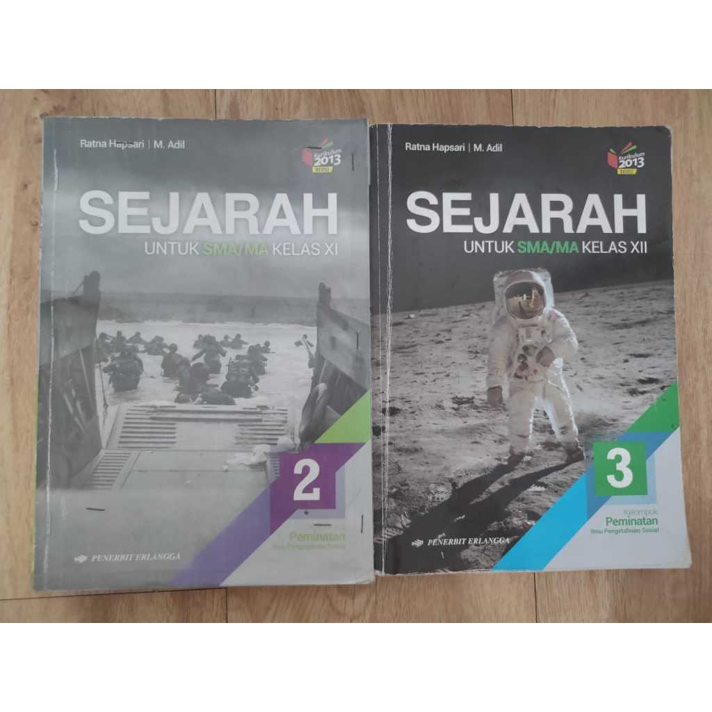 Jual Buku Bekas Sejarah Peminatan SMA 2 3 / Kelas 11 12 Erlangga Ratna Hapsari M. Adil | Shopee ...