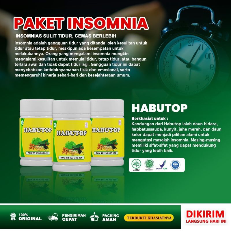 Jual Habutop obat herbal Ramuan arab isi 200 kapsul obat segala macam ...
