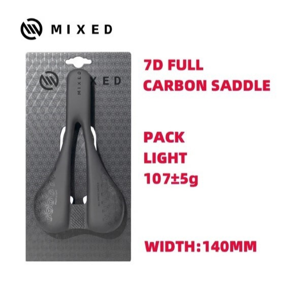 Jual Sadel Sepeda MIXED 7D Carbon Aero Ultralight Roadbike MTB saddle ...