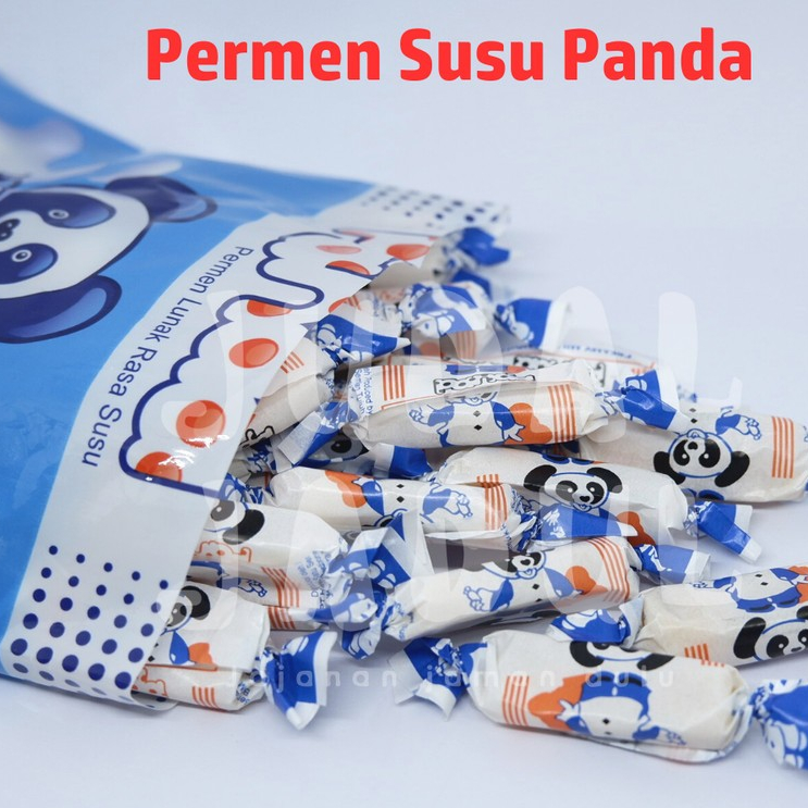 Jual Panda Permen Lunak Rasa Susu 165gr 1 pack Isi 50 pcs | Shopee ...