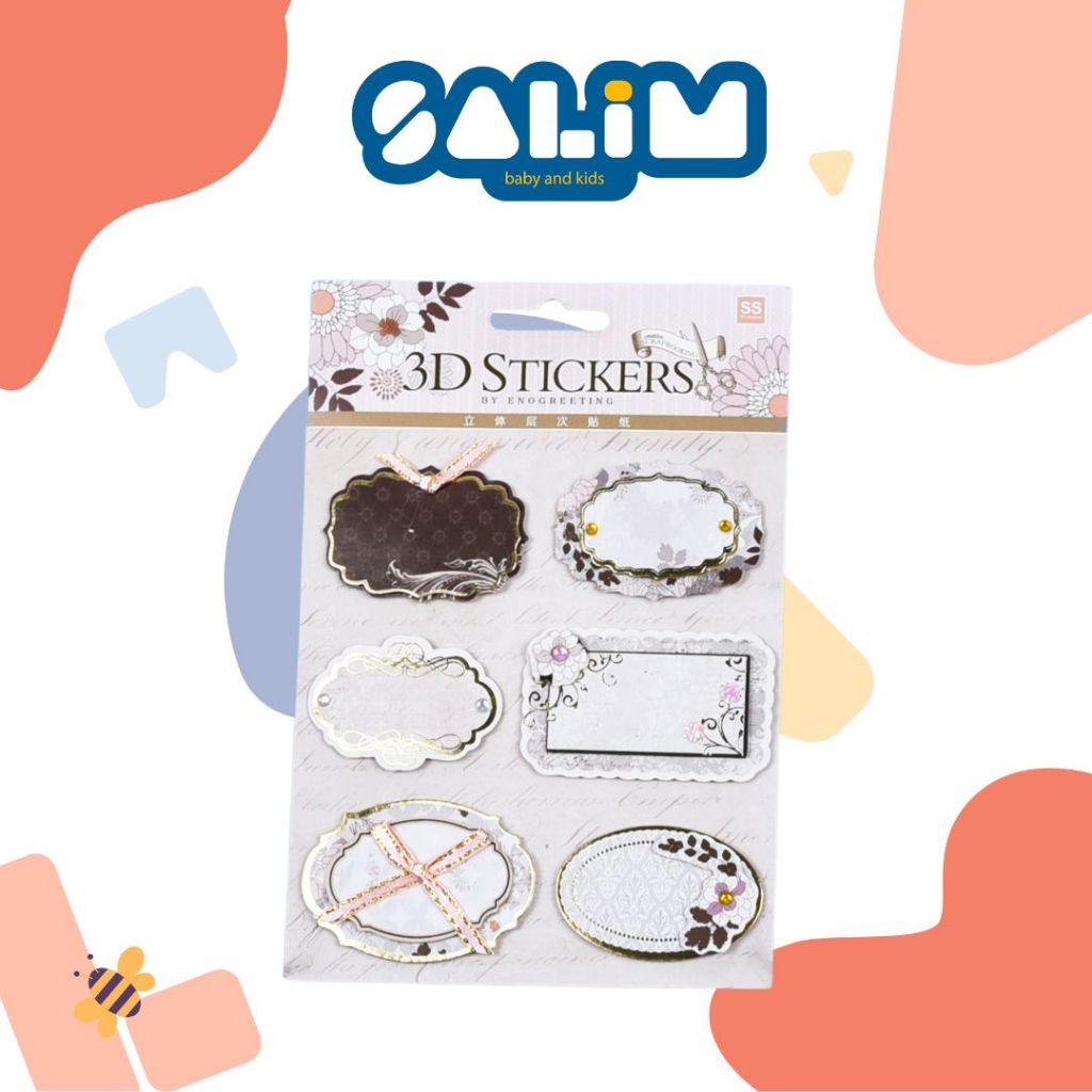 Jual Stiker 3D - Sticker Hiasan Buku - Hiasan Kamar | Shopee Indonesia