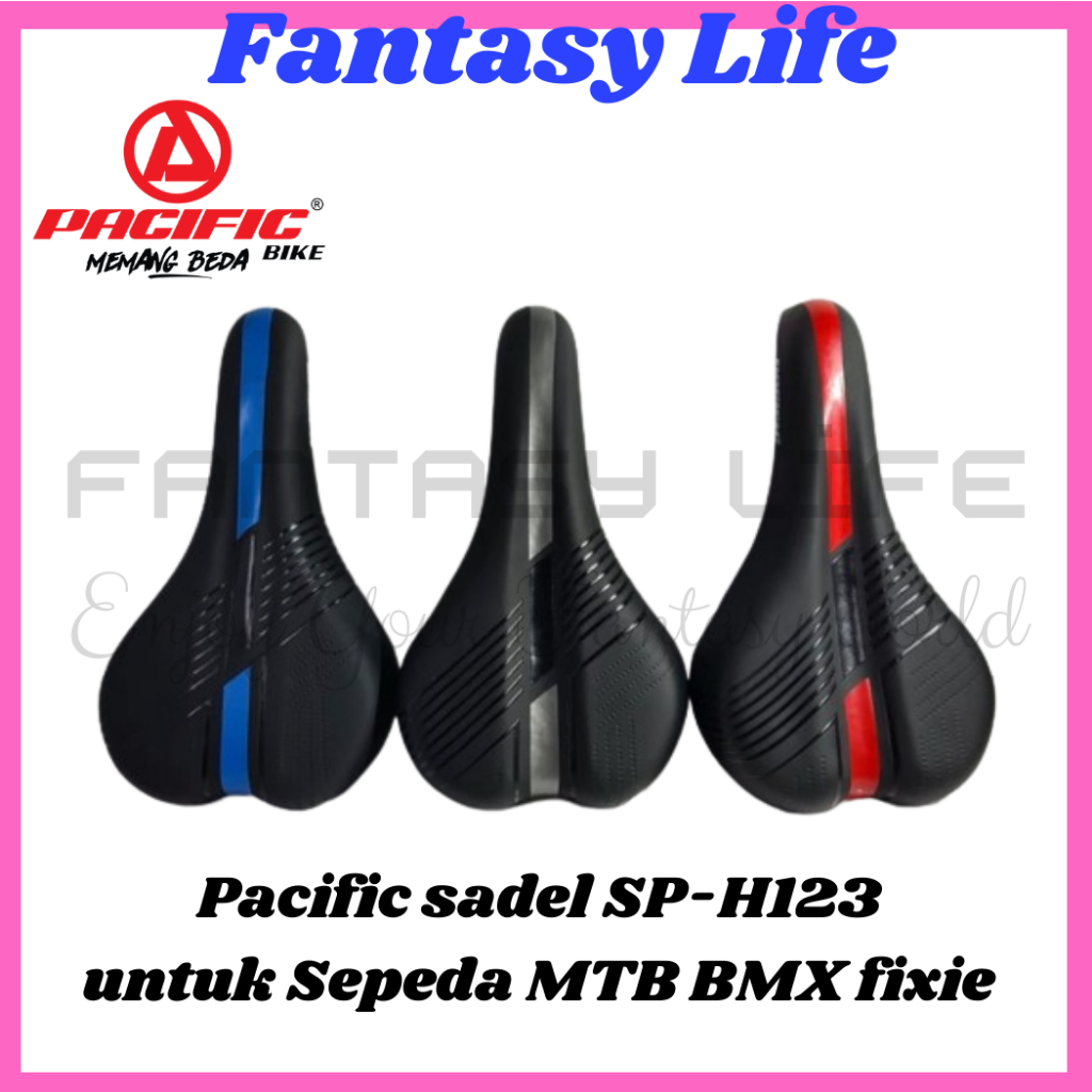 Jual Fantasy Jok Sadel Saddle Pacific type 123 sepeda MTB BMX fixie ...