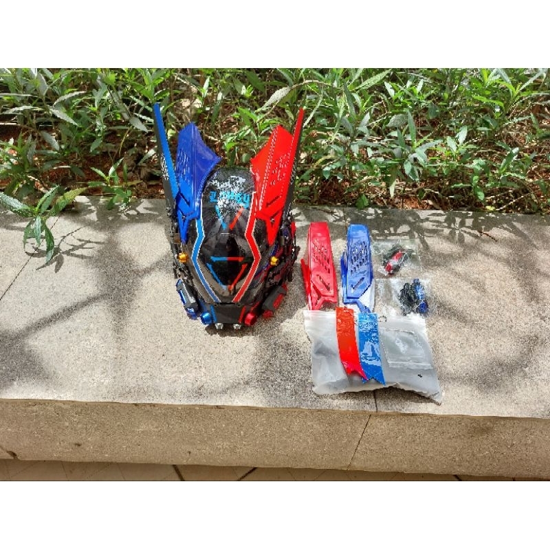 Jual Cyberpunk Mask Tron Cosplay LED High Quality Cyberpunk Helmet ...