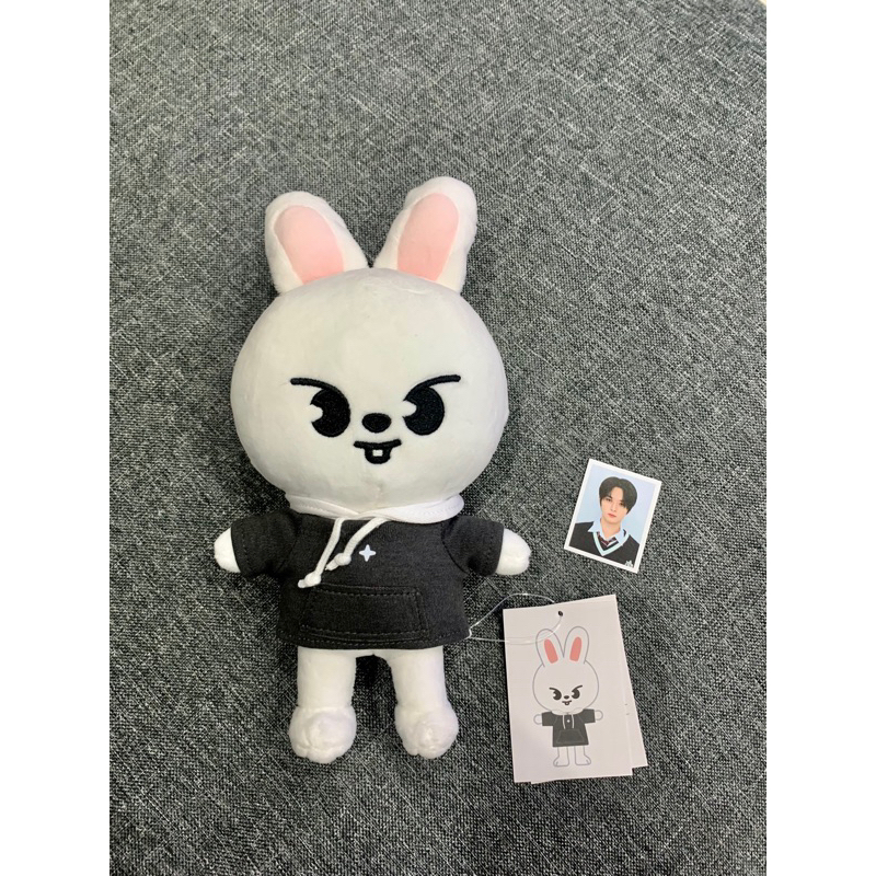 Jual Plush Leebit Ori 20cm ID Photo Lee Know Magic School SKZ Stray ...