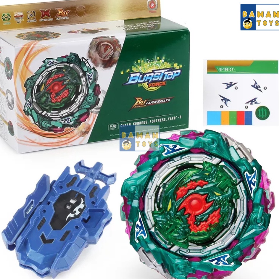 Jual Dijual Qna Gasing Beyblade Burst Ultimate B198 Chain Kerbeus ...