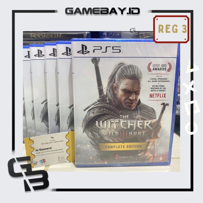 Jual Ps5 The Witcher 3 / III " Wild Hunt " - Complete Edition | Shopee ...