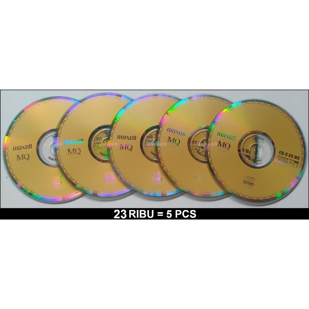 Jual CD - R MAXELL BLANK KOSONG 52X 700MB | Shopee Indonesia