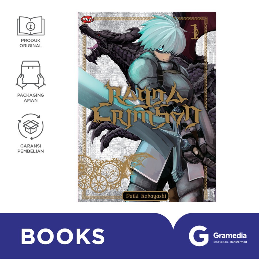 Jual Gramedia MKG - Komik Ragna Crimson 1 - Daiki Kobayashi | Shopee Indonesia
