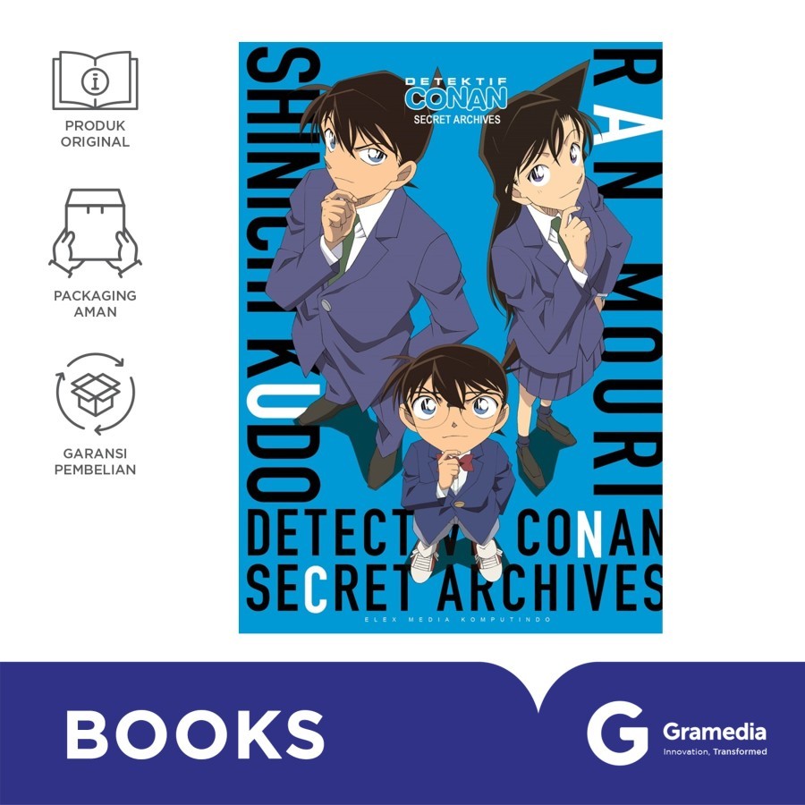 Jual Gramedia MKG - Komik Detektif Conan Secret Archives 1: Shinichi Kudo & Ran Mouri - Aoyama ...