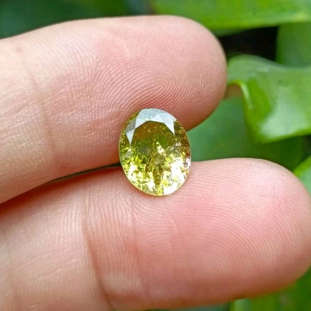 Jual Batu Permata Natural BI-COLOR TOURMALINE + Memo (2,12ct) | Shopee ...