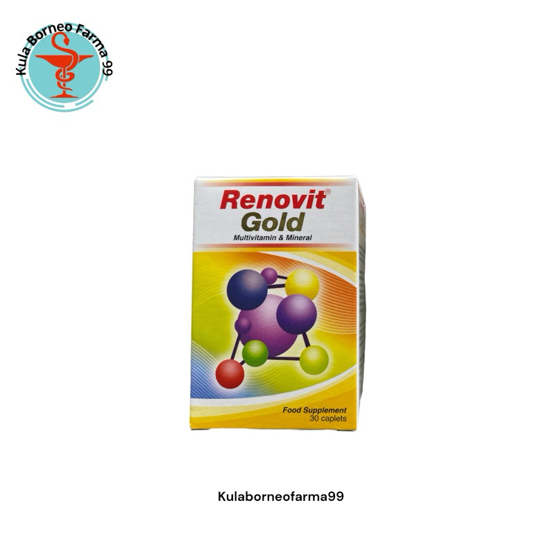 Jual Renovit Gold 30’s Btl - Multivitamin & Mineral | Shopee Indonesia