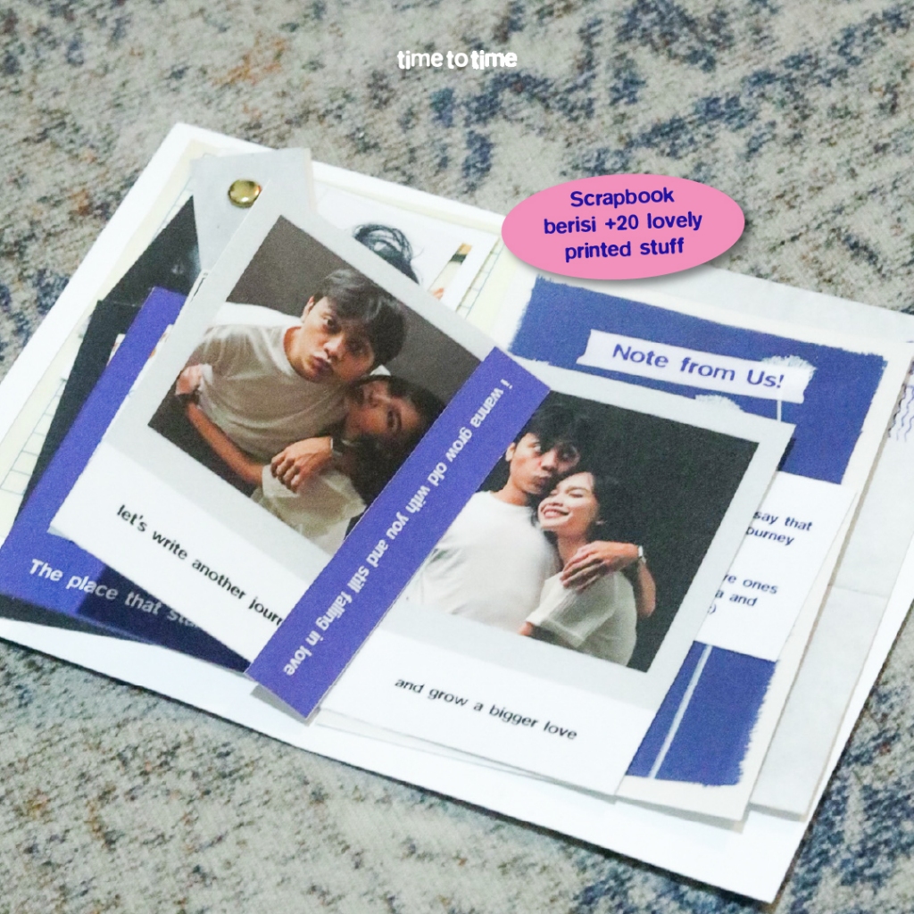 Jual [PO 4-5 DAYS] Hadiah Anniversary | Custom Scrapbook untuk pacar by ...