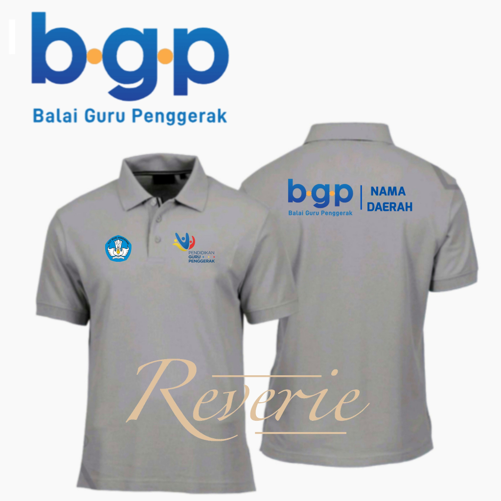 Jual GRATIS NAMA DAERAH BAJU POLO SHIRT BALAI GURU PENGGERAK BGP ...
