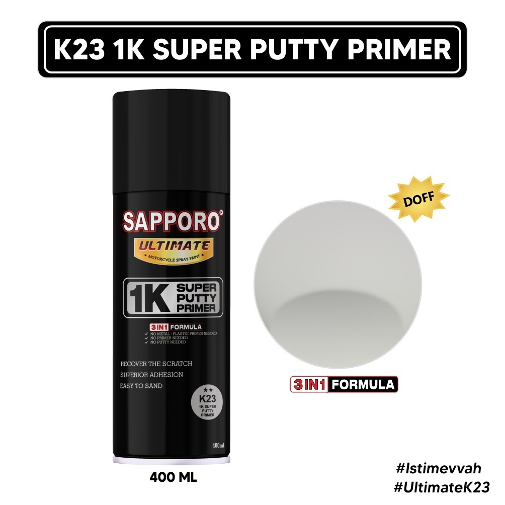Jual Sapporo ultimate 1K Super Putty Primer - K23** | Shopee Indonesia
