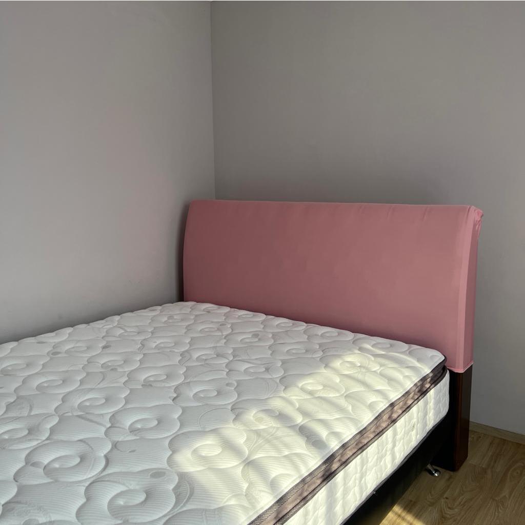 Jual sarung sandaran divan kasur / cover kepala kasur / penutup ...