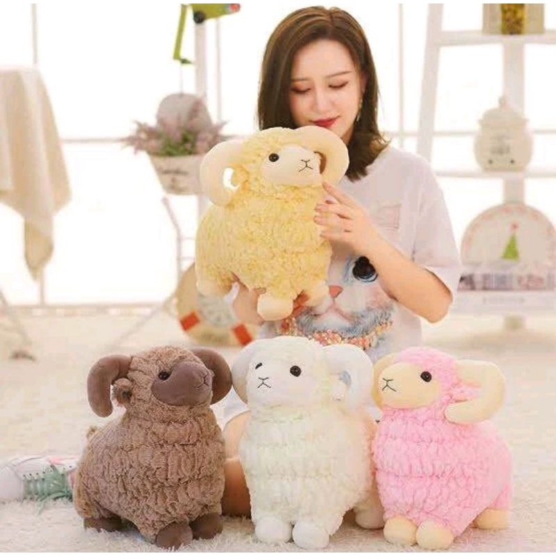 Jual Boneka Domba SUPER EMPUK Berlabel SNI | Shopee Indonesia