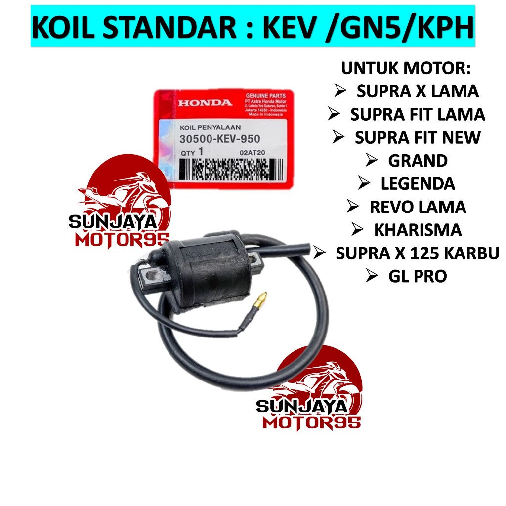 Jual Koil Coil Supra X lama - Gl pro - Smash - Revo - Tiger - CB 100 ...